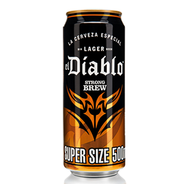 El Diablo Beer can | Bali on Demand